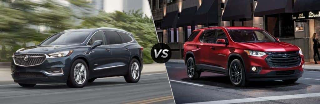 Chevrolet Traverse Vs Buick Enclave