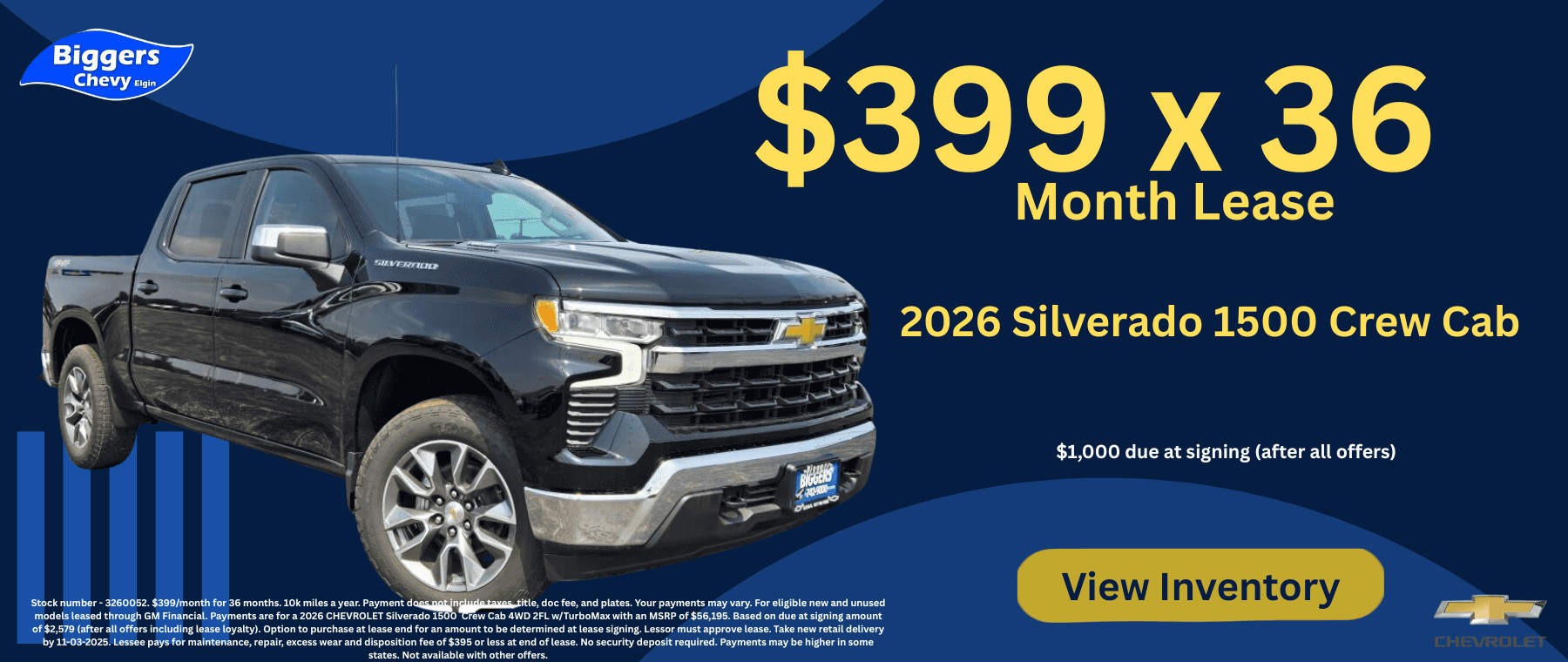 Your Chevrolet Dealer in Elgin | Biggers Chevrolet