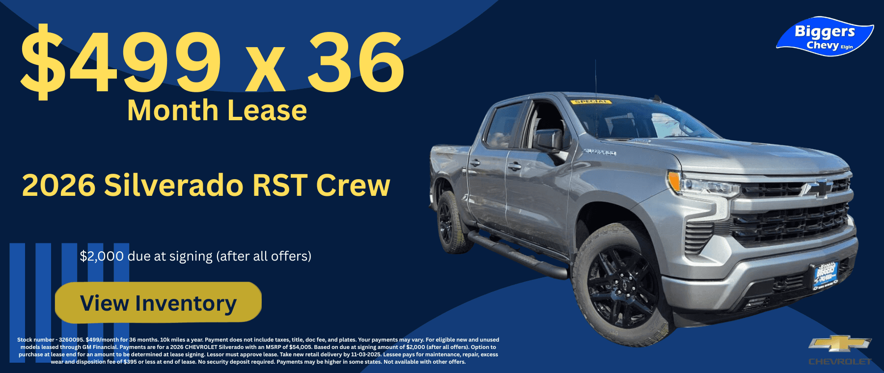 Your Chevrolet Dealer in Elgin | Biggers Chevrolet
