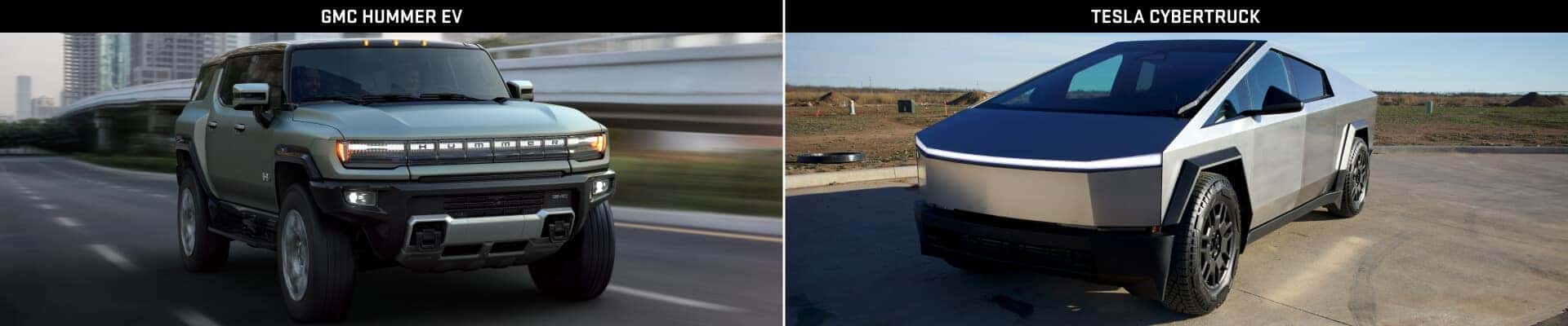 2025 GMC Hummer EV Vs. Tesla Cybertruck