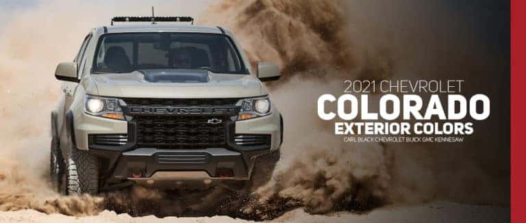2021 Chevrolet Colorado Color Options - Carl Black Kennesaw