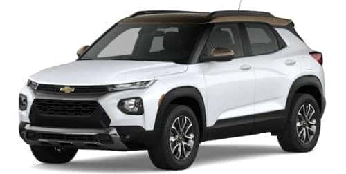 What are the exterior color options for the 2021 Chevrolet Trailblazer?