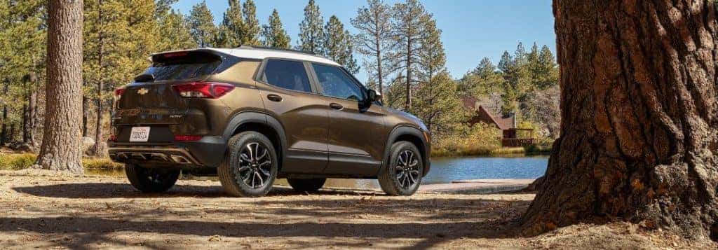 What are the exterior color options for the 2021 Chevrolet Trailblazer?