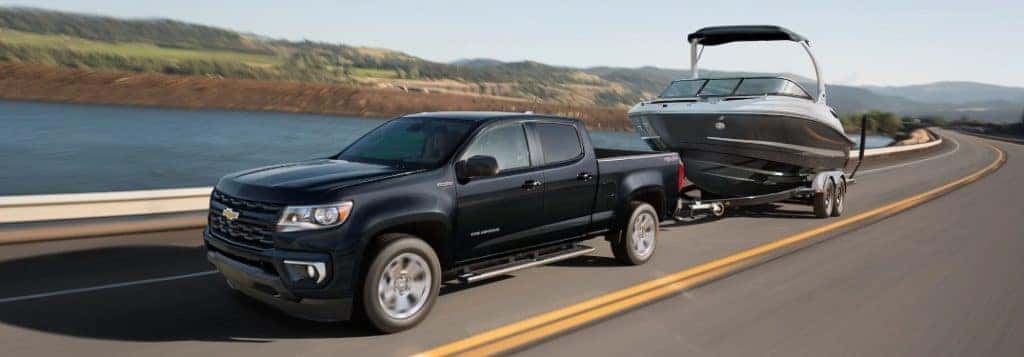 Towing and payload capacities of the 2021 Chevrolet Colorado