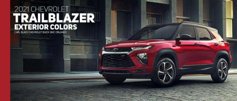 2021 Chevrolet Trailblazer Color Options - Carl Black Orlando