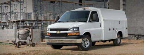 What are the different Chevrolet work van and truck models available ...