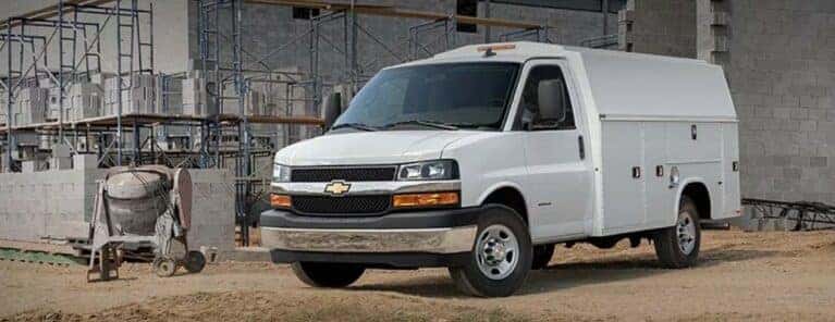 What are the different Chevrolet work van and truck models available ...