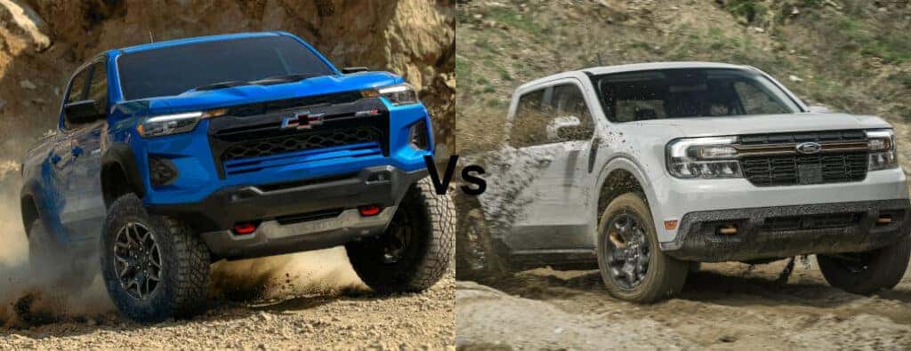 2023 Chevy Colorado vs 2023 Ford Maverick near Nashville