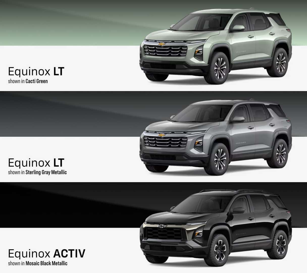 2026 Chevy Equinox Colors: Interior & Exterior