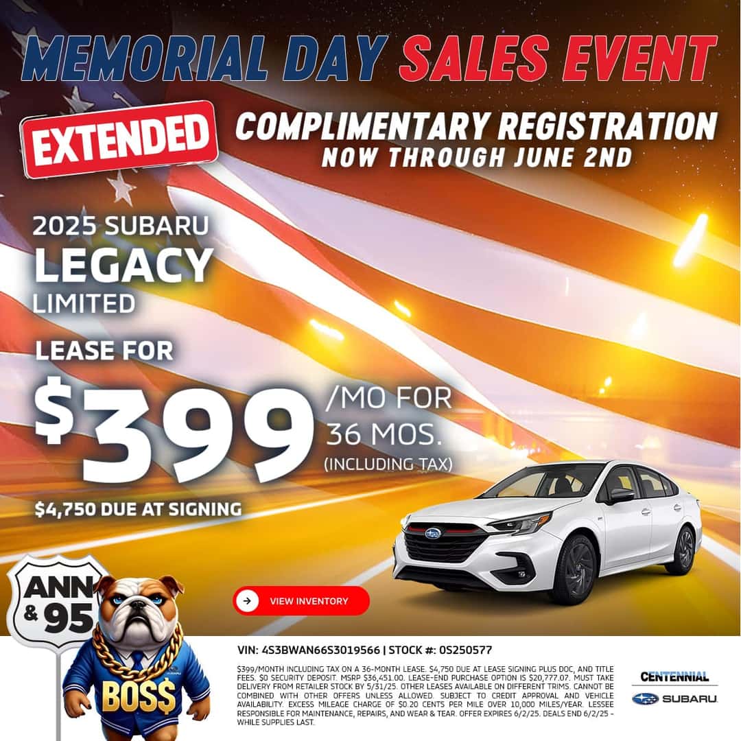 New Subaru Specials In Las Vegas, NV | Centennial Subaru