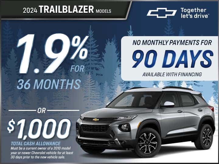 Current New Chevrolet Specials Offers | Team One Chevrolet Of Gadsden