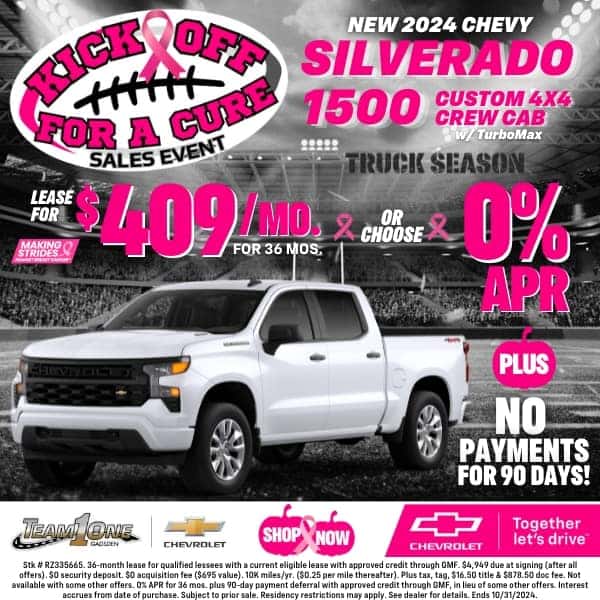 Current New Chevrolet Specials Offers | Team One Chevrolet Of Gadsden