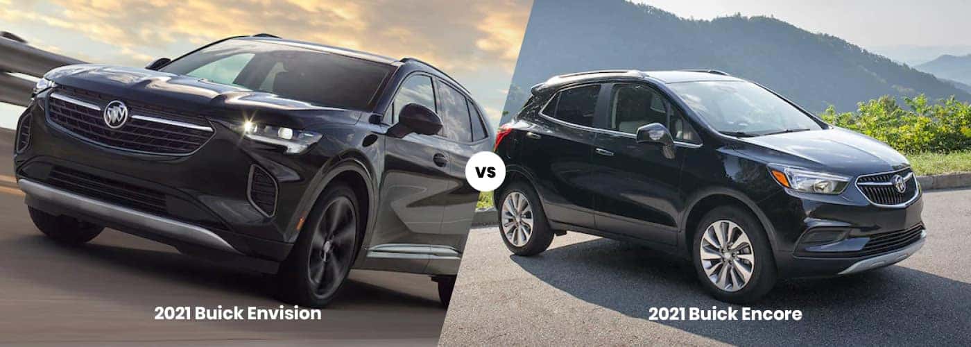 2021 Buick Envision vs. 2021 Buick Encore | Country Chevrolet GMC