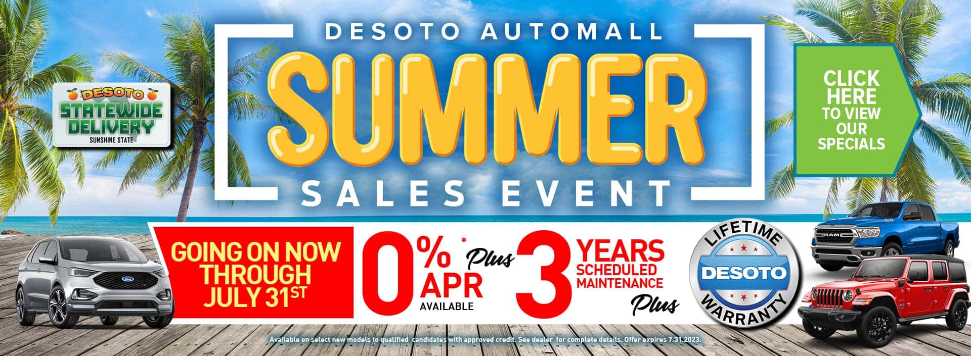 DESOTO Auto Mall | Chrysler, Dodge, Ford, Jeep, Ram Dealer in Arcadia, FL