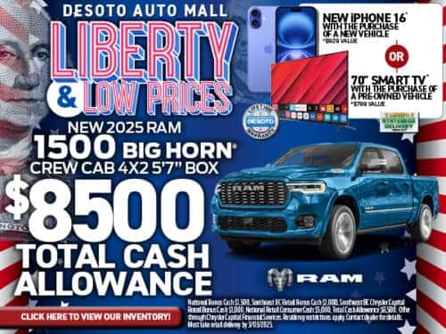 New Vehicle Specials | DESOTO Auto Mall