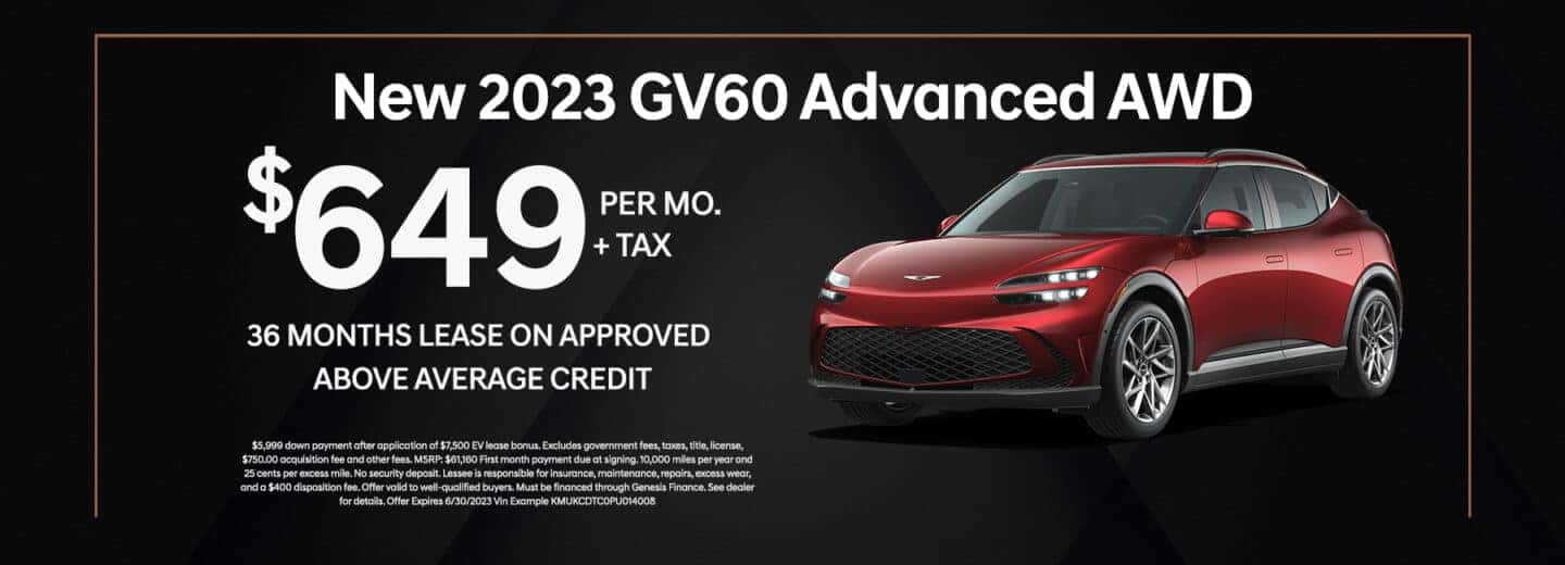 Genesis Lease Deals & Finance Specials | Genesis San Diego