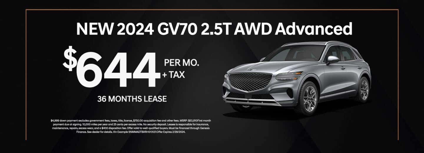 Genesis Lease Deals & Finance Specials | Genesis San Diego