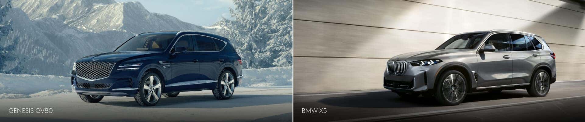 Genesis GV80 Vs. BMW X5: A Luxury SUV Showdown