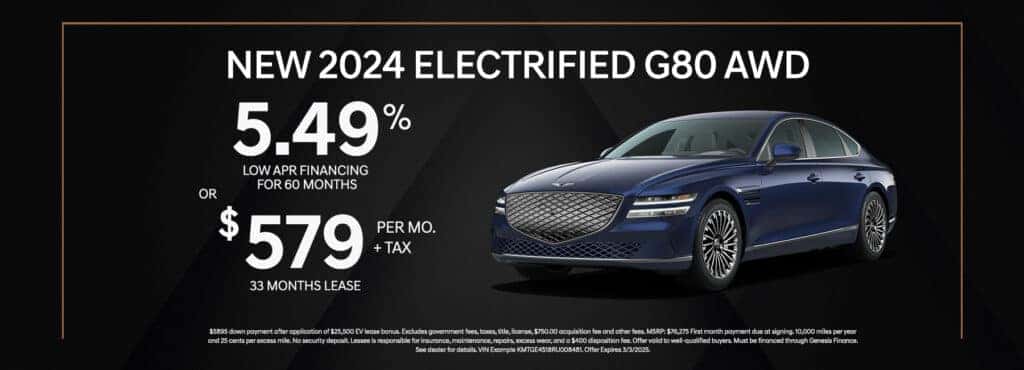 Genesis Lease Deals & Finance Specials | Genesis San Diego