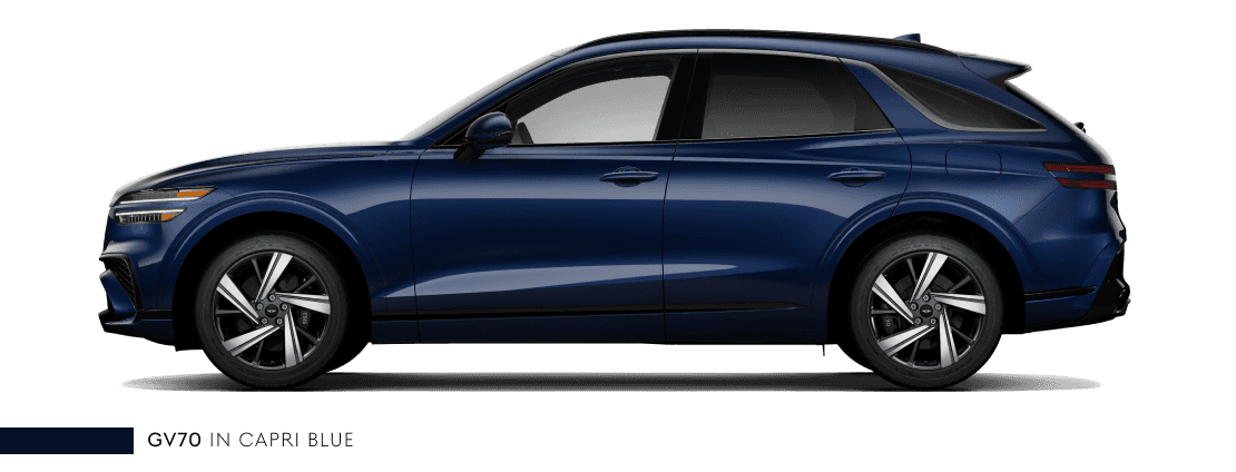 2026 Genesis GV70 Color Options: Interior & Exterior
