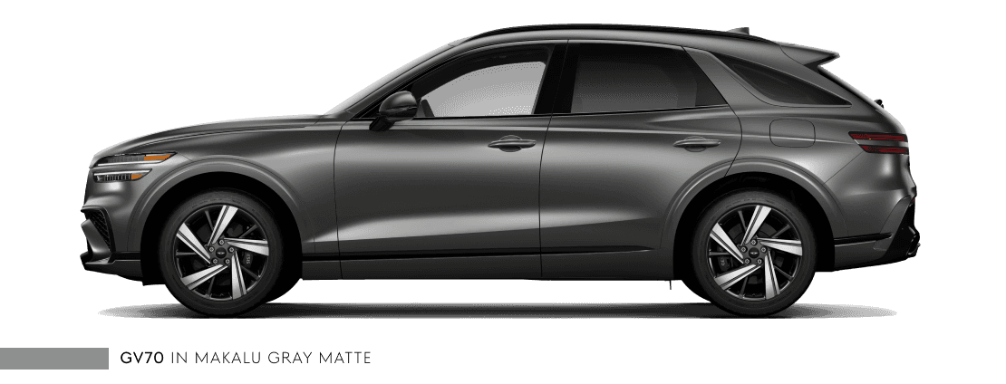2026 Genesis GV70 Color Options: Interior & Exterior