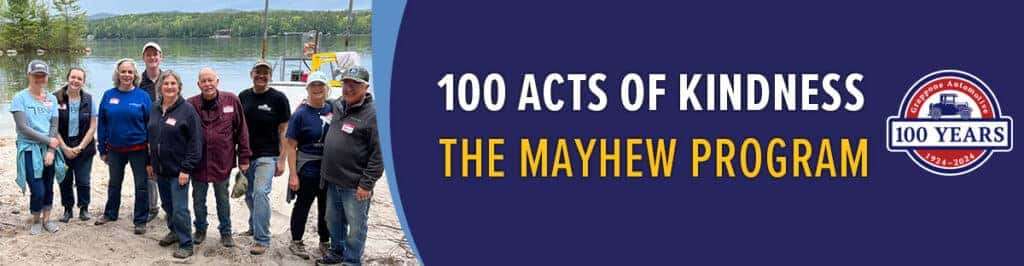 100 Acts of Kindness: The Mayhew Program | Grappone Automotive Group