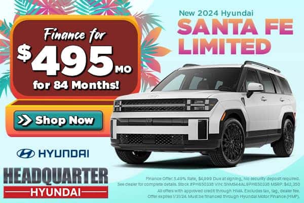 Hyundai Finance Specials in Sanford | Headquarter Hyundai