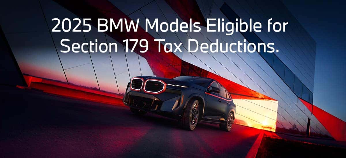 2025 BMW Models Eligible for Section 179 Tax Deductions | BMW of Barrington