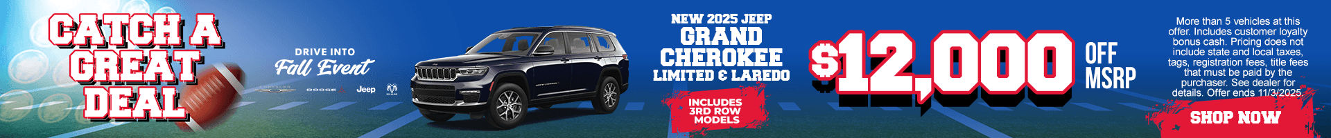 New Dodge RAM Jeep Chrysler Cars Trucks & SUVs For Sale Olathe KS