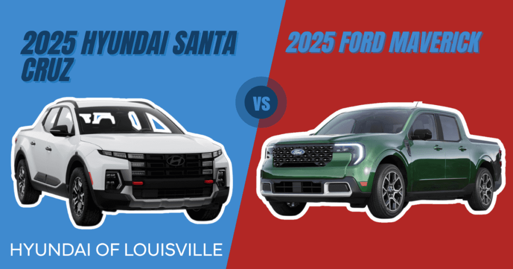 2025 Hyundai Santa Cruz vs. 2025 Ford Maverick: A Comprehensive ...