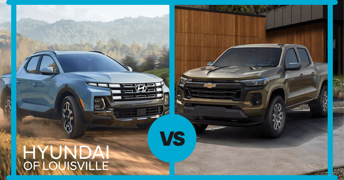 2025 Hyundai Santa Cruz vs. 2025 Chevrolet Colorado | Louisville, KY ...
