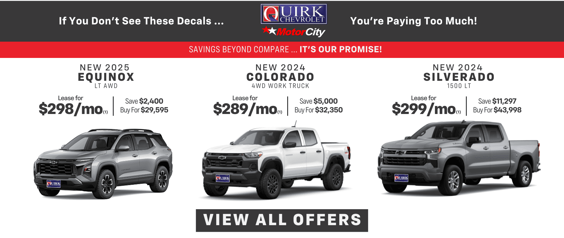 Chevrolet Dealership in Portland | New & Used Cars For Sale | Quirk ...