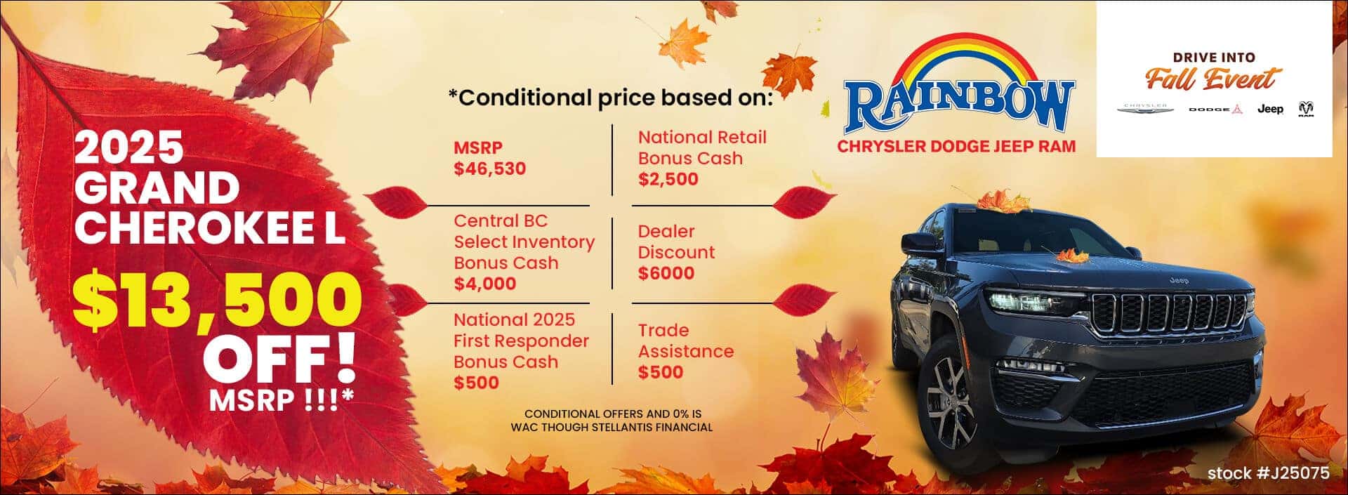 Rainbow Chrysler Dodge Jeep | CDJR dealership in Covington | near Slidell