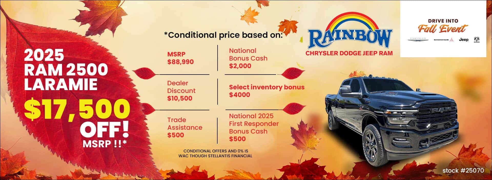 Rainbow Chrysler Dodge Jeep | CDJR dealership in Covington | near Slidell