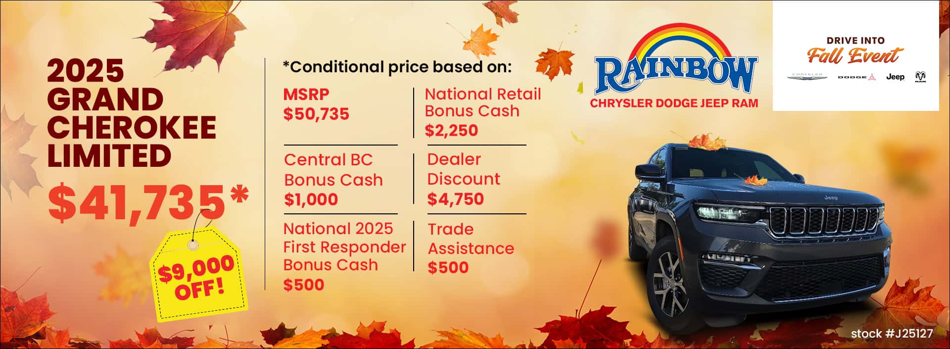 Rainbow Chrysler Dodge Jeep | CDJR dealership in Covington | near Slidell