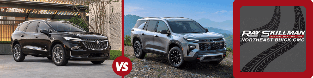 2025 Buick Enclave vs. Chevy Traverse
