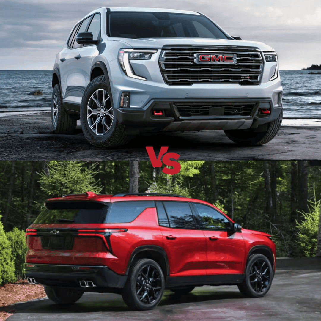 GMC Acadia vs. Chevy Traverse Indianapolis | Ray Skillman Northeast ...