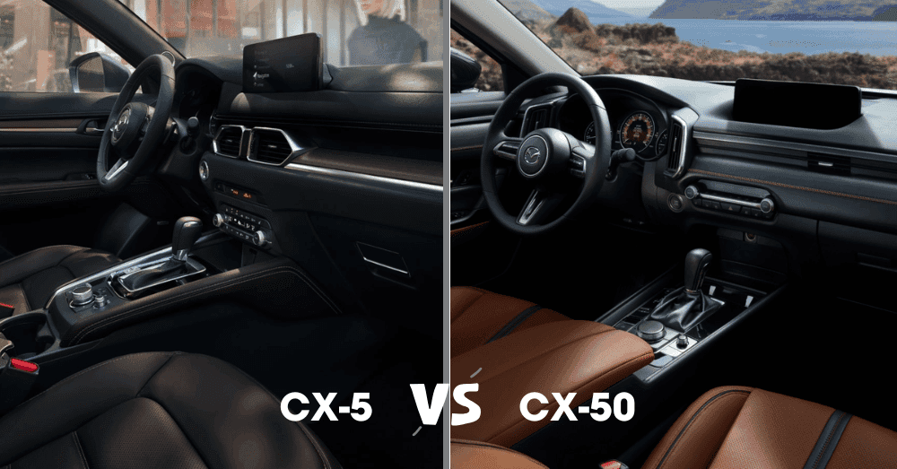 2025 Mazda CX-5 vs. Mazda CX-50: How These Mazda Crossovers Compare ...