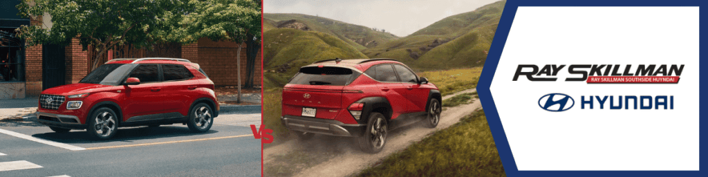 2026 Hyundai Venue vs. Kona | Ray Skillman Southside Hyundai