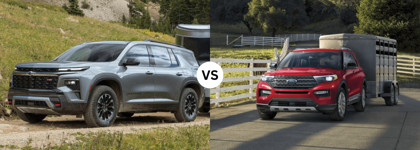 Chevy Traverse vs. Ford Explorer | Coastal Chevrolet