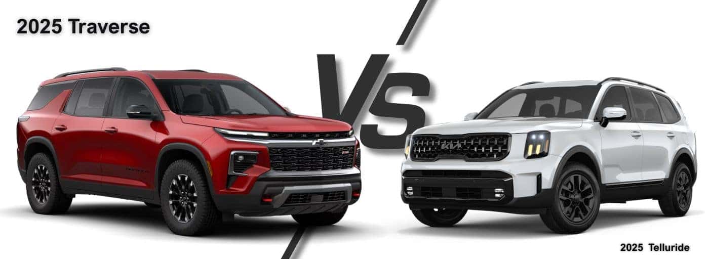 Comparing the 2025 Chevrolet Traverse to the Competition | Sharp Automotive