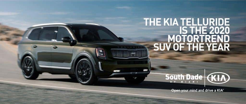 Kia Telluride, 2020 MotorTrend SUV of the Year | South Dade Kia of Miami