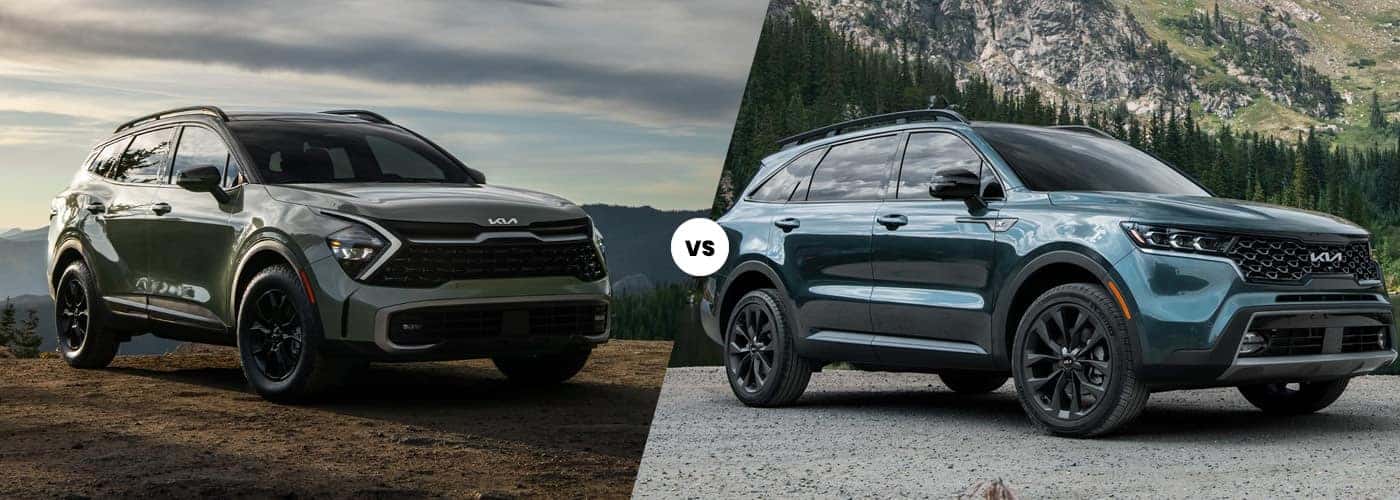 2023 Kia Sportage Vs Sorento SUV Price Dimensions Specs 2023 Kia Sportage Vs Sorento SUV Price Dimensions Specs