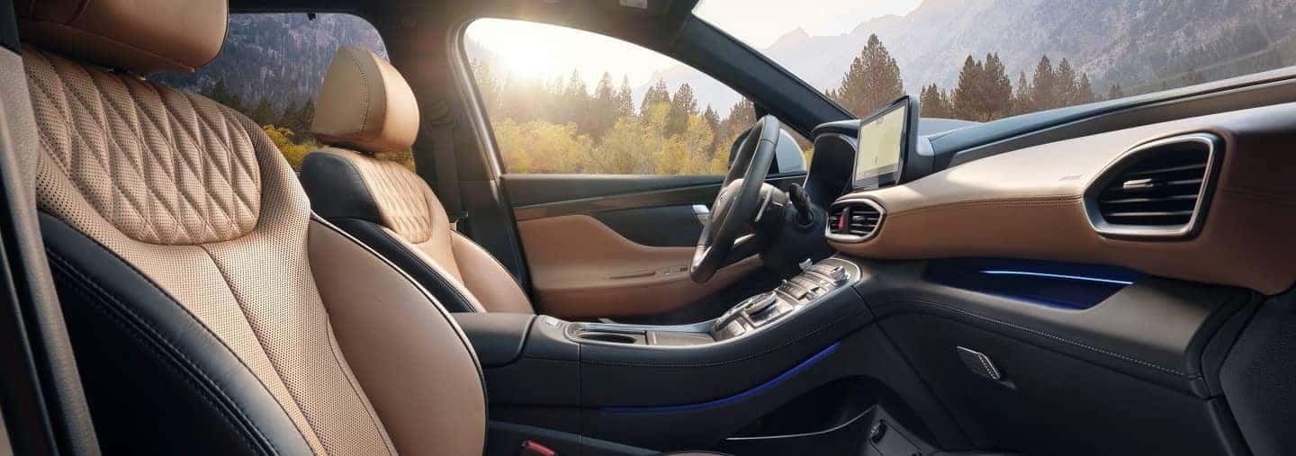 Check Out The 2021 Hyundai Santa Fe Interior | Underriner Hyundai
